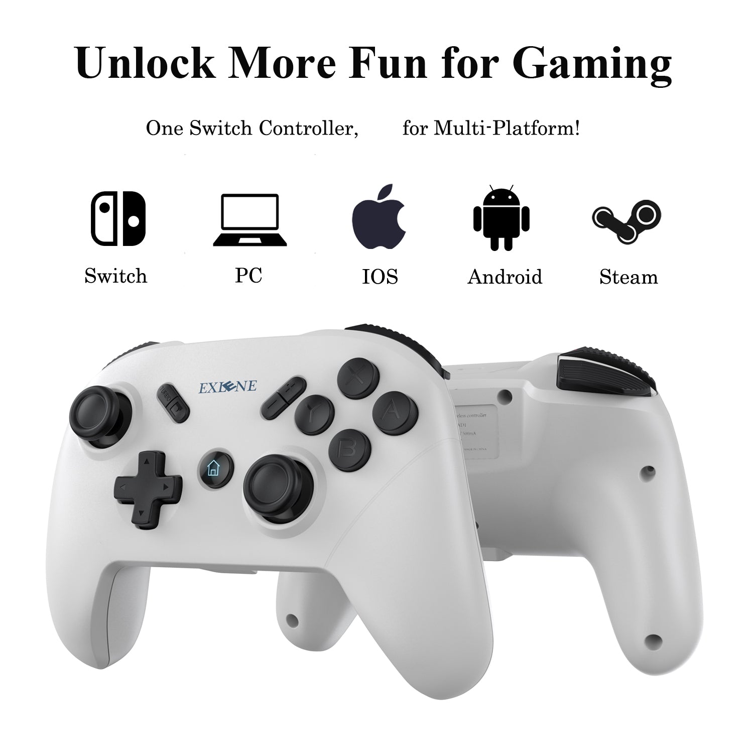 Wireless Switch Pro Controller for Switch/Switch Lite, 1000mAh Wireles – EXLENE offical store