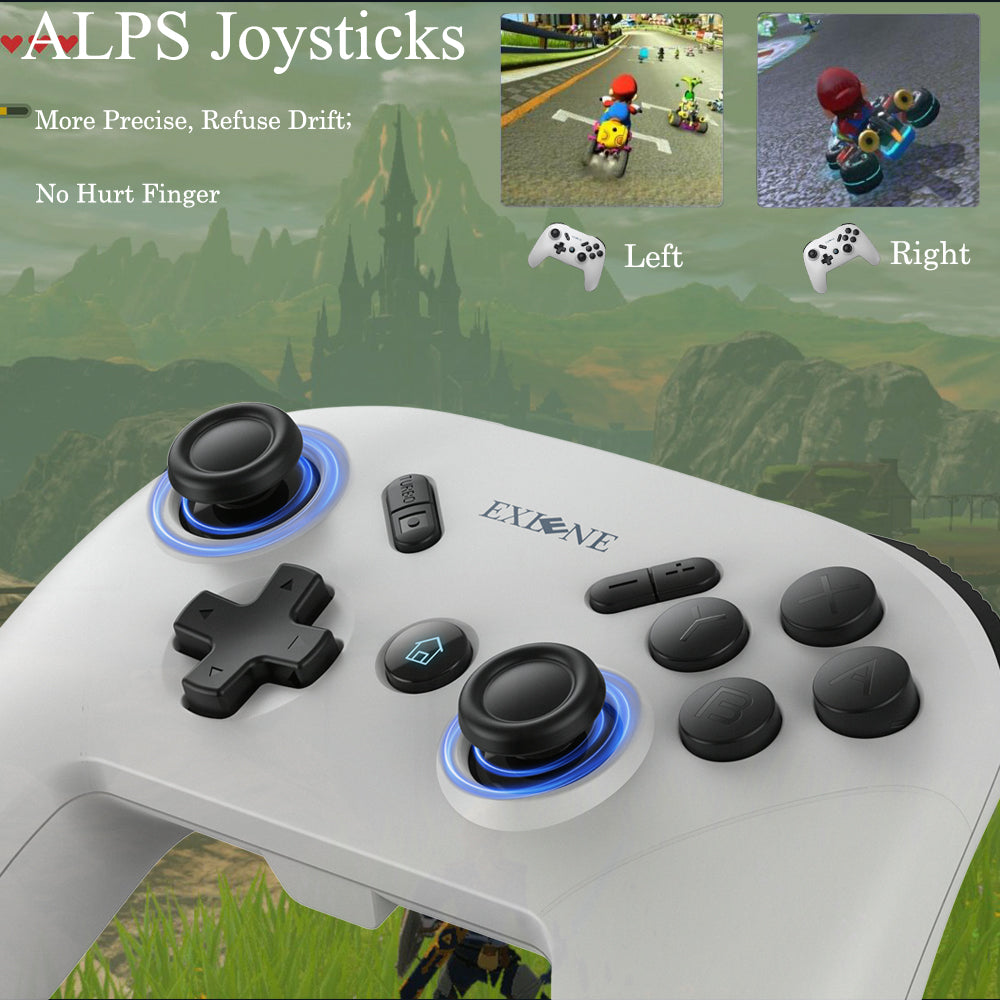 Wireless Switch Pro Controller for Switch/Switch Lite, 1000mAh Wireles ...