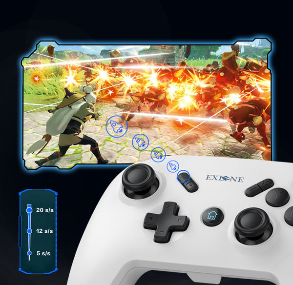 Wireless Switch Pro Controller for Switch/Switch Lite, 1000mAh Wireles ...